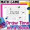 Practice Telling Time Game – Draw Time & Hands on a Clock Practice ...
