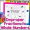 3rd Grade Whole Number as Fraction Game Fractions Greater Than 1 Review ...