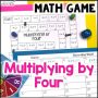 Multiply by 4 Game – Multiplication Facts Fluency Practice ...
