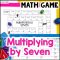 Multiply by 7 Game – Multiplication Facts Fluency Practice ...