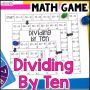 Division Facts Practice Game Division Math Facts Fluency Activity ...