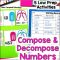 Compose & Decompose 3 Digit Numbers to 1000 2nd Grade Math Stations ...