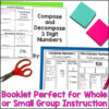 Compose & Decompose 3 Digit Numbers to 1000 2nd Grade Math Stations ...