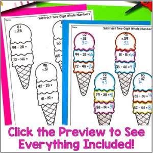 Subtraction Within 100 – 2 Digit Subtraction with Regrouping – 2nd ...