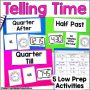 Telling Time Practice 2nd Grade Digital & Analog Clocks 2nd Grade Math ...