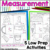 Measuring & Estimating Length in 2nd Grade Measurement Worksheets ...