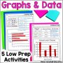 Reading Bar Graphs & Pictographs Activities & Worksheets Graphs & Data ...