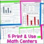 Reading Bar Graphs & Pictographs Activities & Worksheets Graphs & Data ...