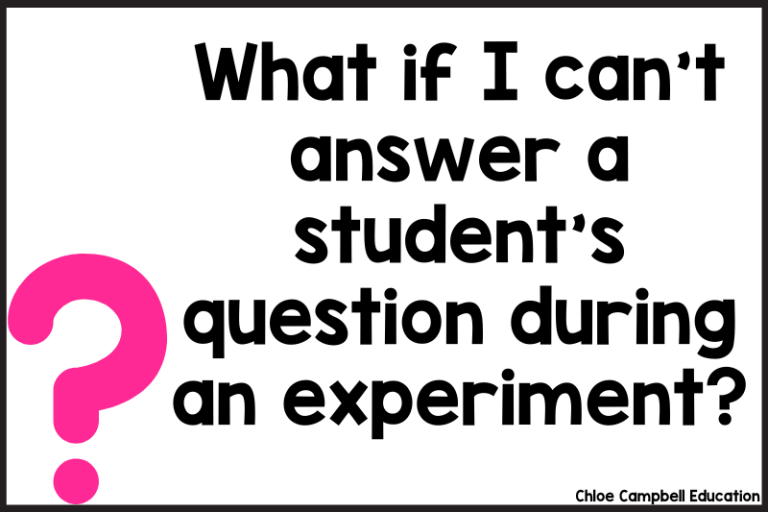 FAQ: Incorporating Science Experiments in the Elementary Classroom ...