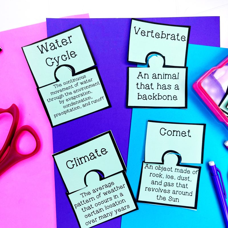 Making Vocabulary Stick: Engaging Science Vocabulary Games & Activities ...