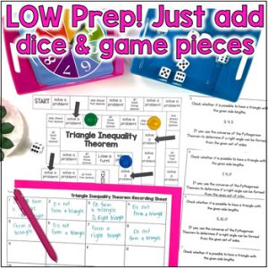 Triangle Inequality Theorem Practice Pythagorean Theorem Game – 8th ...