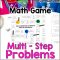 Solving Multi Step Equations Partner Activity Game 8th Grade Order of ...
