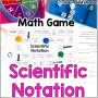 Scientific Notation Game – Converting from Scientific to Standard Form ...