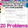 Scientific Notation Game – Converting from Scientific to Standard Form ...