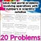 Scientific Notation Word Problems Review Game 8th Grade Math Practice ...