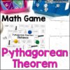 Finding Distance Between 2 Points Game Pythagorean Theorem 8th Grade ...
