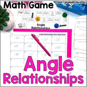 Finding Angle Measures Game Complementary & Supplementary Angles ...