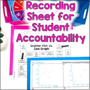 Data & Statistics Game Interpreting Graphs Practice Scatter Plots ...