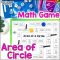 Area of a Circle Game & Worksheet with Word Problems – 7th Grade Math ...