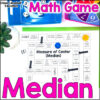 Finding Median Game & Practice Measure of Center Intervention Activity ...