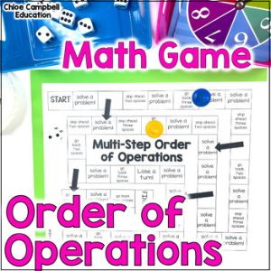 Multi-Step Order of Operations Practice 7th Grade Math PEMDAS Review ...