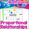 Proportional Relationships with Tables Game Proportions Word Problems ...