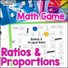 7th Grade Ratios & Proportions Game & Activity Proportional ...