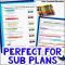 No Prep Emergency Sub Plans for 4th & 5th Grade – All About Sharks – 5 ...