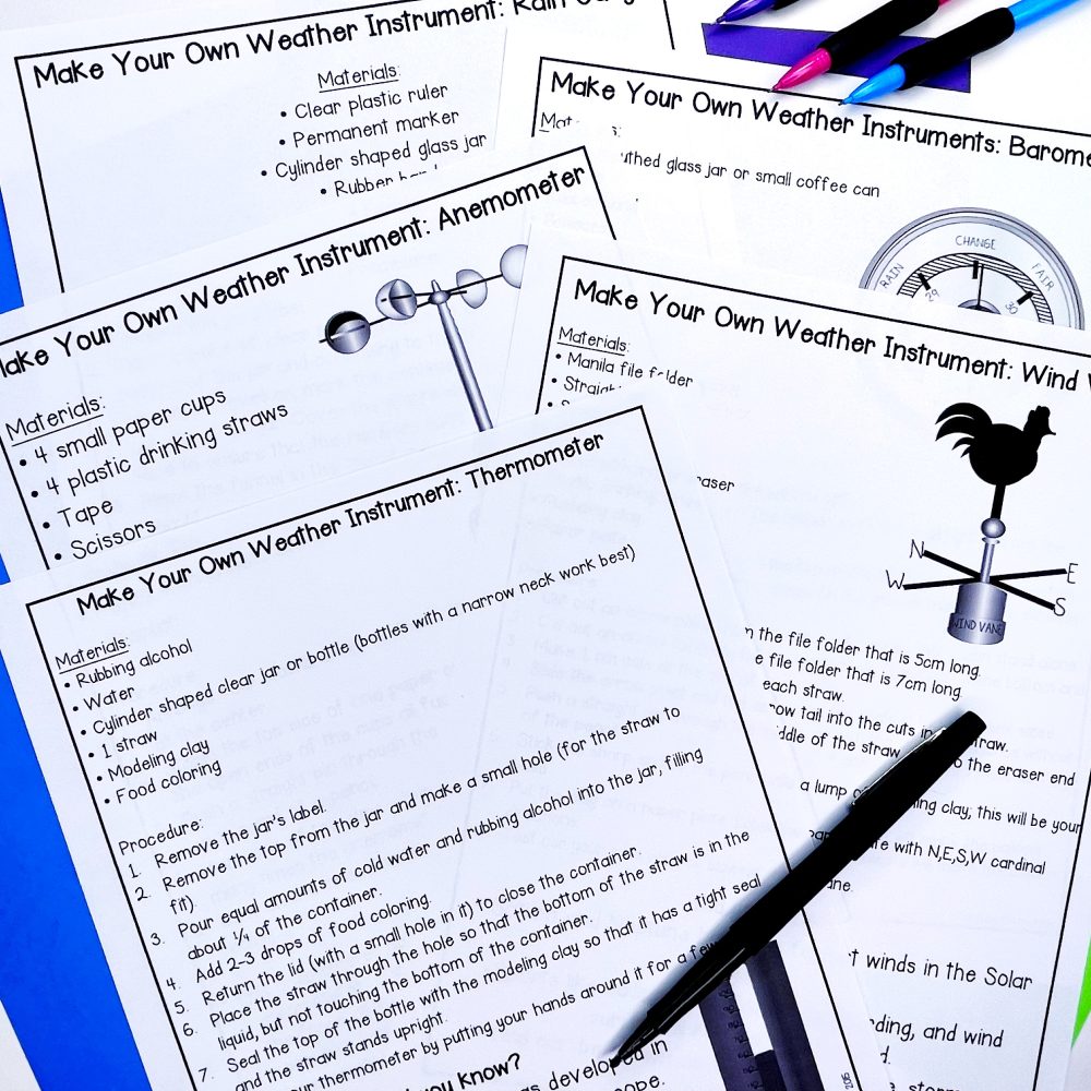 How to Teach About Weather Tools & Instruments – Chloe Campbell Education