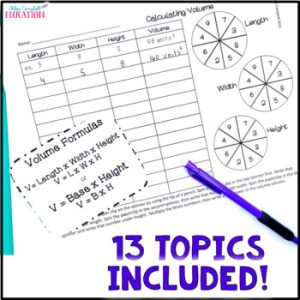 5th Grade Math Review – Differentiated Math Games – Bundle – Spin and ...