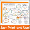 3 Digit Subtraction with Regrouping Halloween Math Worksheets Color By ...