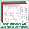 Christmas Math 3 Digit Addition Color by Number – Christmas Adding ...