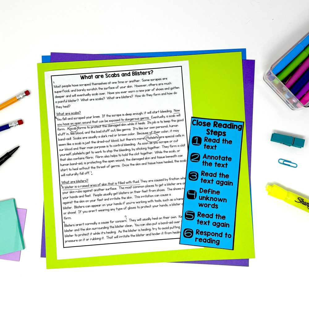 10 Close Reading Passages That Your Students Will Love to Read – Chloe ...