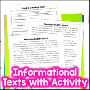 The Heart & Circulatory System Activities – Organs 5th Grade Science ...