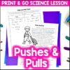 Pushes and Pulls Types of Forces Lesson for 5th Graders Force & Motion ...