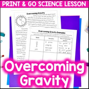 Overcoming Gravity Activities 5th Graders – Force & Motion Lesson ...