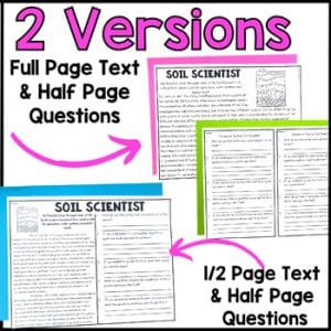 Types of Scientists Careers in STEM Career Exploration Informational ...