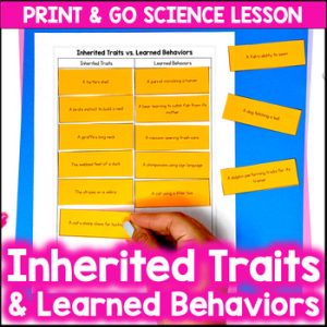 Inherited Traits vs Learned Behaviors – 5th Grade Science – Animal ...