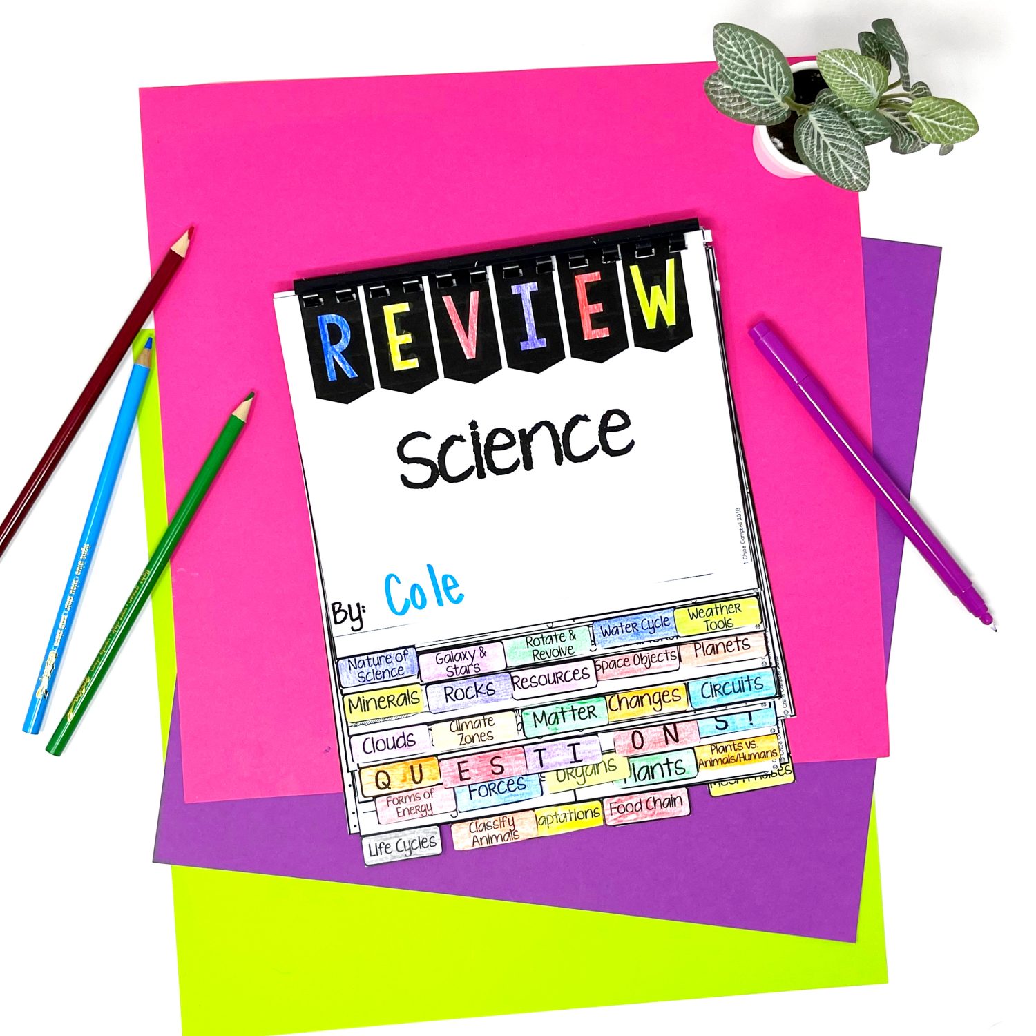 5th Grade Science Standards: One Resource To Cover All Prep – Chloe ...