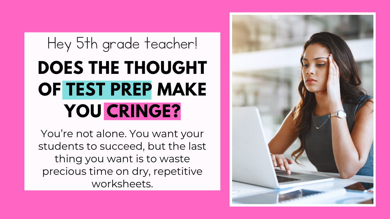 FREE Test Prep Playbook for 5th Grade Teachers Workshop | Chloe ...