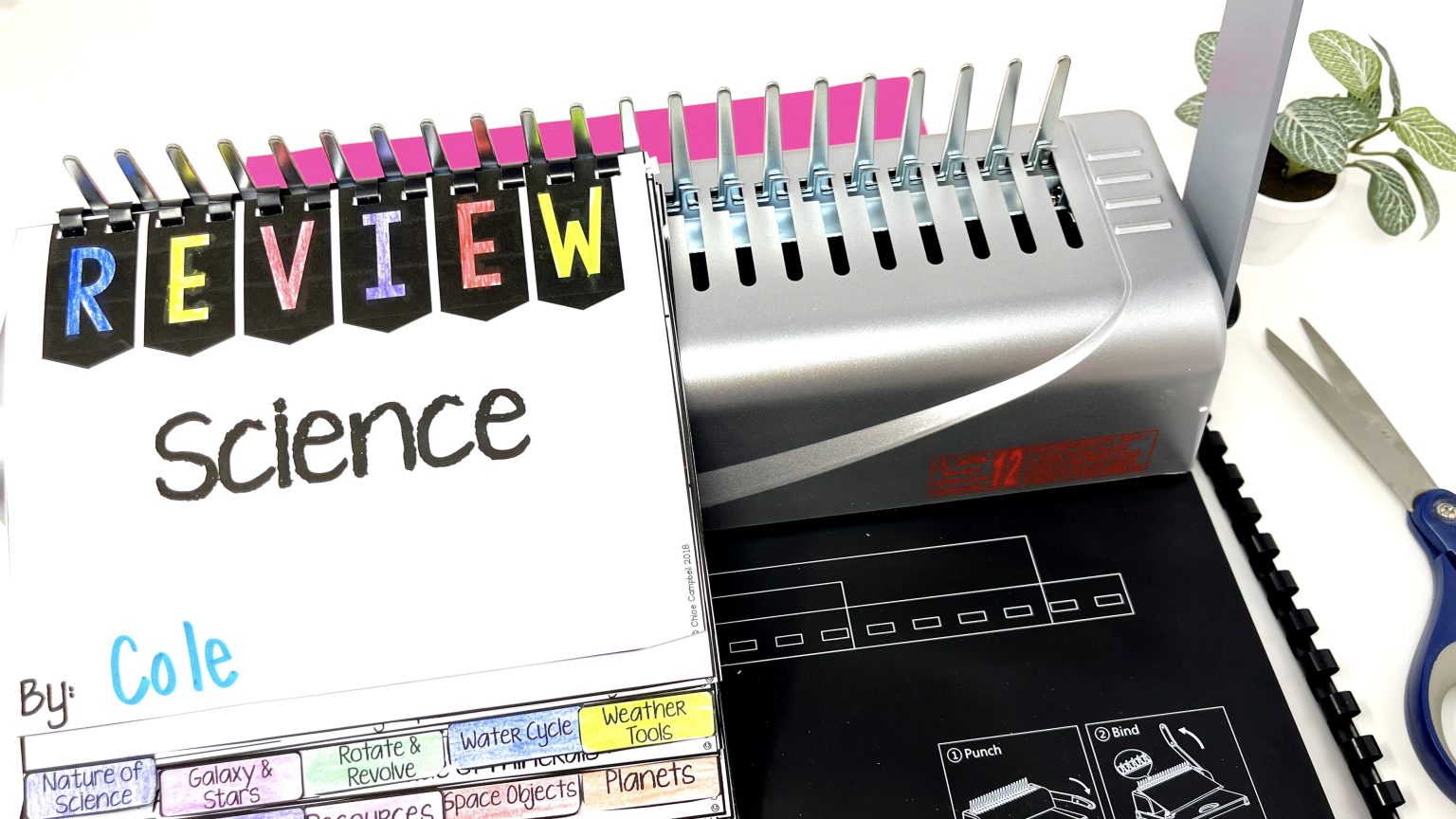How to Use a Science Flip Book for Test Prep – Chloe Campbell Education